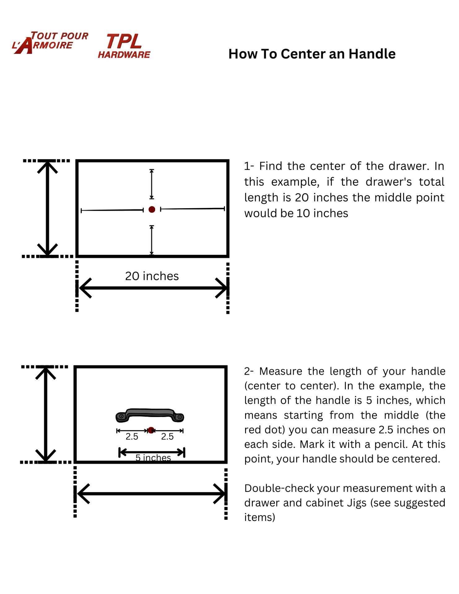 Tout pour l'Armoire | poigne large armoire cuisine acier inoxydable ...