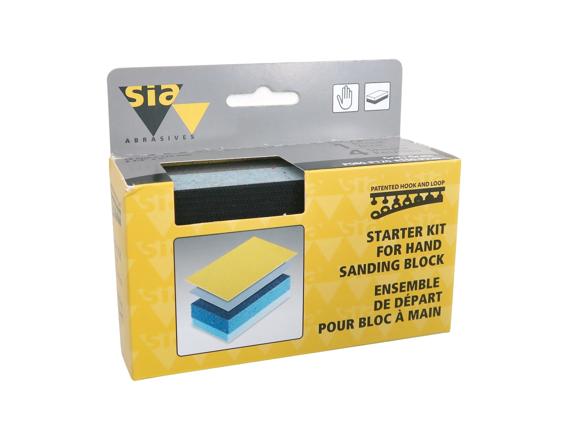 Tout pour l'Armoire | Bloc à Sabler Velcro SIA